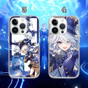 Genshin Impact Furina Nahida Phone Case for iPhone 15 14 Pro Max 13 12 ...