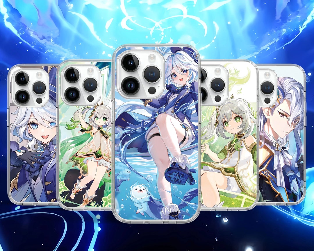 Genshin Impact Furina Nahida Phone Case for iPhone Air 17 16 15 14 Pro ...