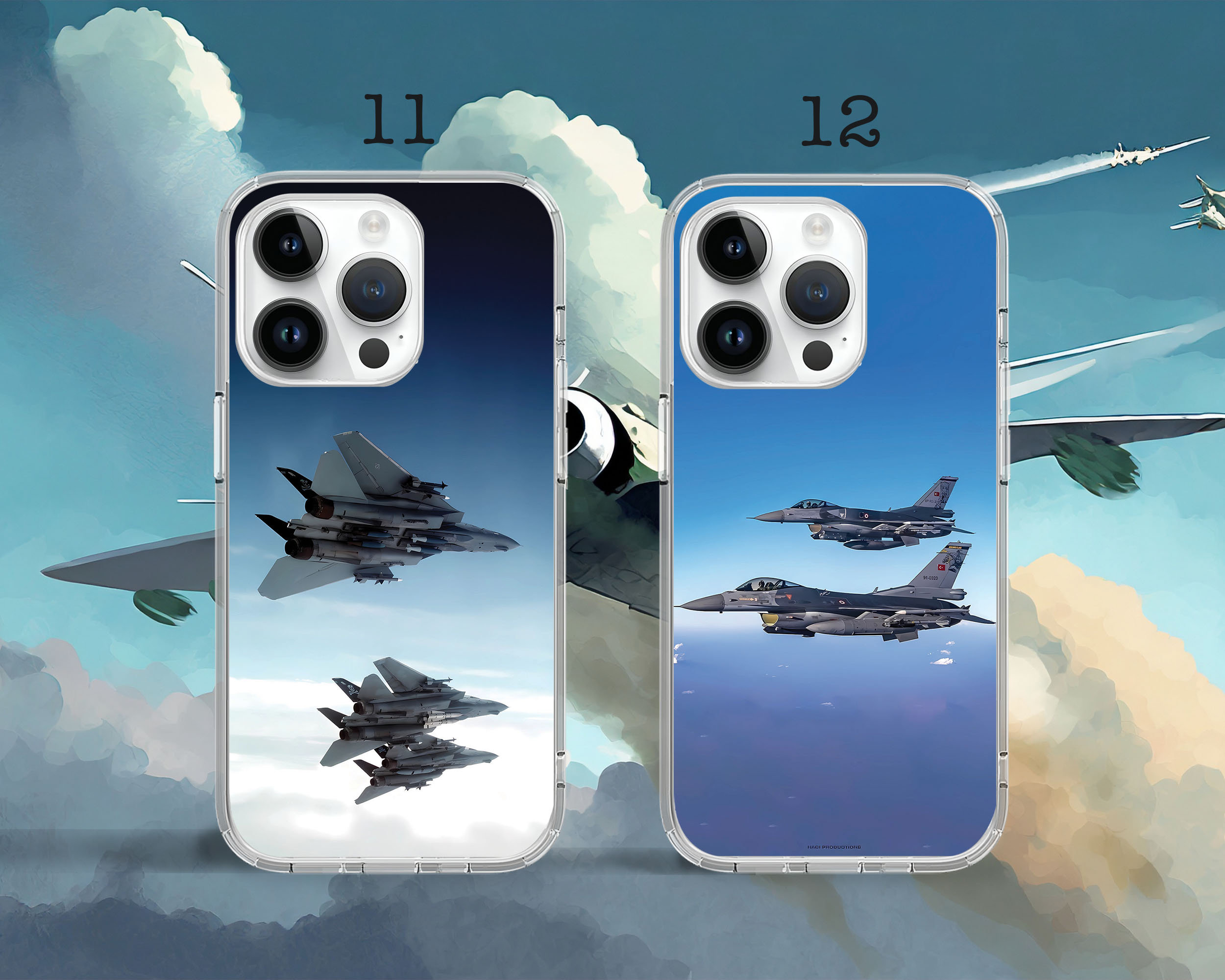 Aviation Plane Military Aircraft Air Force F/A-1F16 F14 F22 Phone Case ...