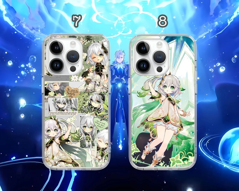 Genshin Impact Furina Nahida Phone Case for iPhone Air 17 16 15 14 Pro ...
