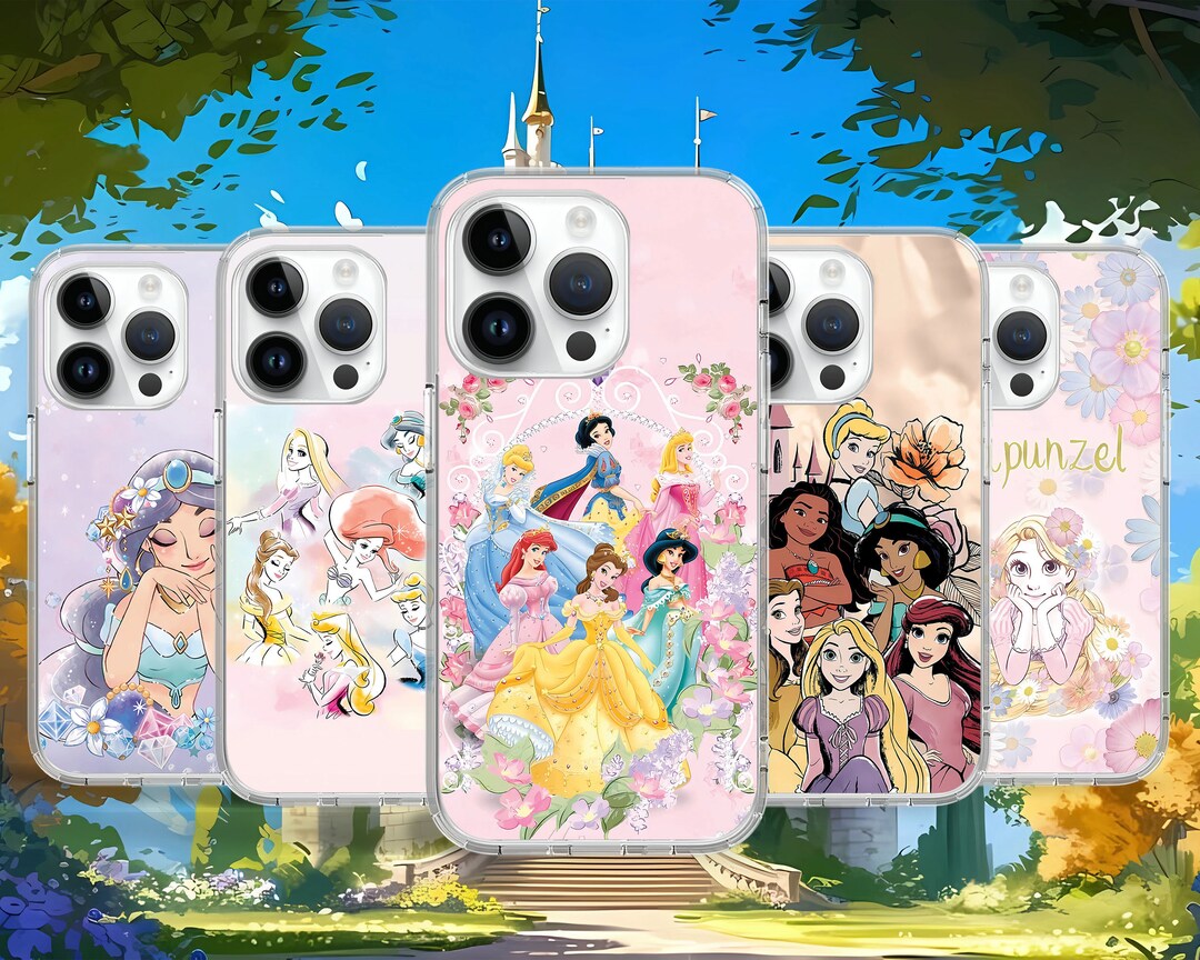 Princess Classic Phone Case for iPhone 16 15 14 Pro Max 13 12 8 7 Mini ...