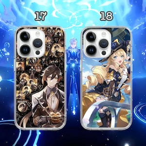 Genshin Impact Furina Nahida Phone Case for iPhone Air 17 16 15 14 Pro ...