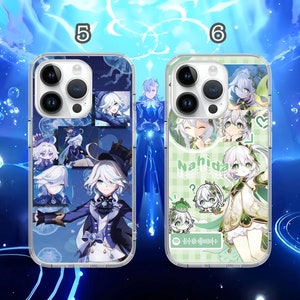 Genshin Impact Furina Nahida Phone Case for iPhone 15 14 Pro Max 13 12 ...