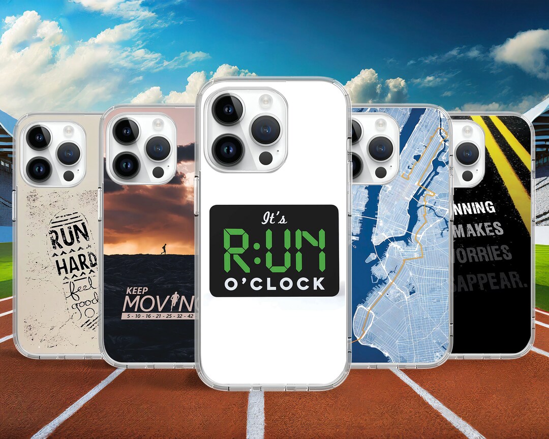 Running Marathon Athletics Sports Phone Case for iPhone Air 17 16 15 14 ...