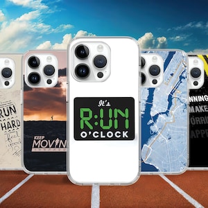 Running Marathon Athletics Sports Phone Case for iPhone Air 17 16 15 14 ...