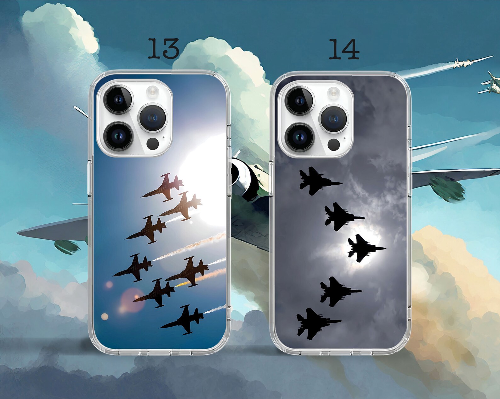 Aviation Plane Military Aircraft Air Force F/A-1F16 F14 F22 Phone Case ...