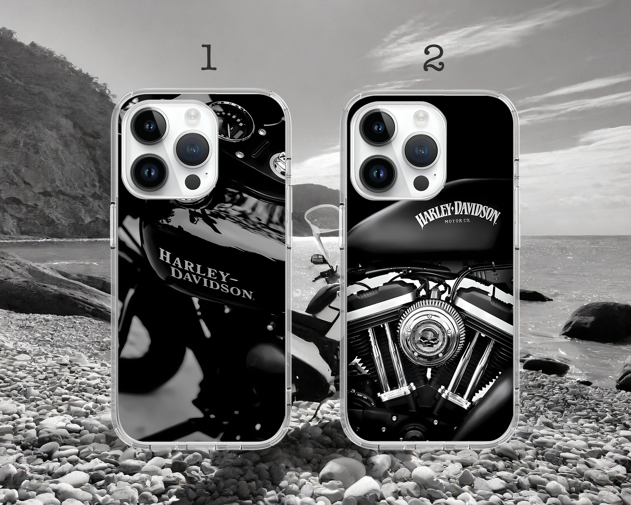 Motorcycle Biker Rider Phone Case for iPhone 15 14 Pro Max 13 12 11 8 ...