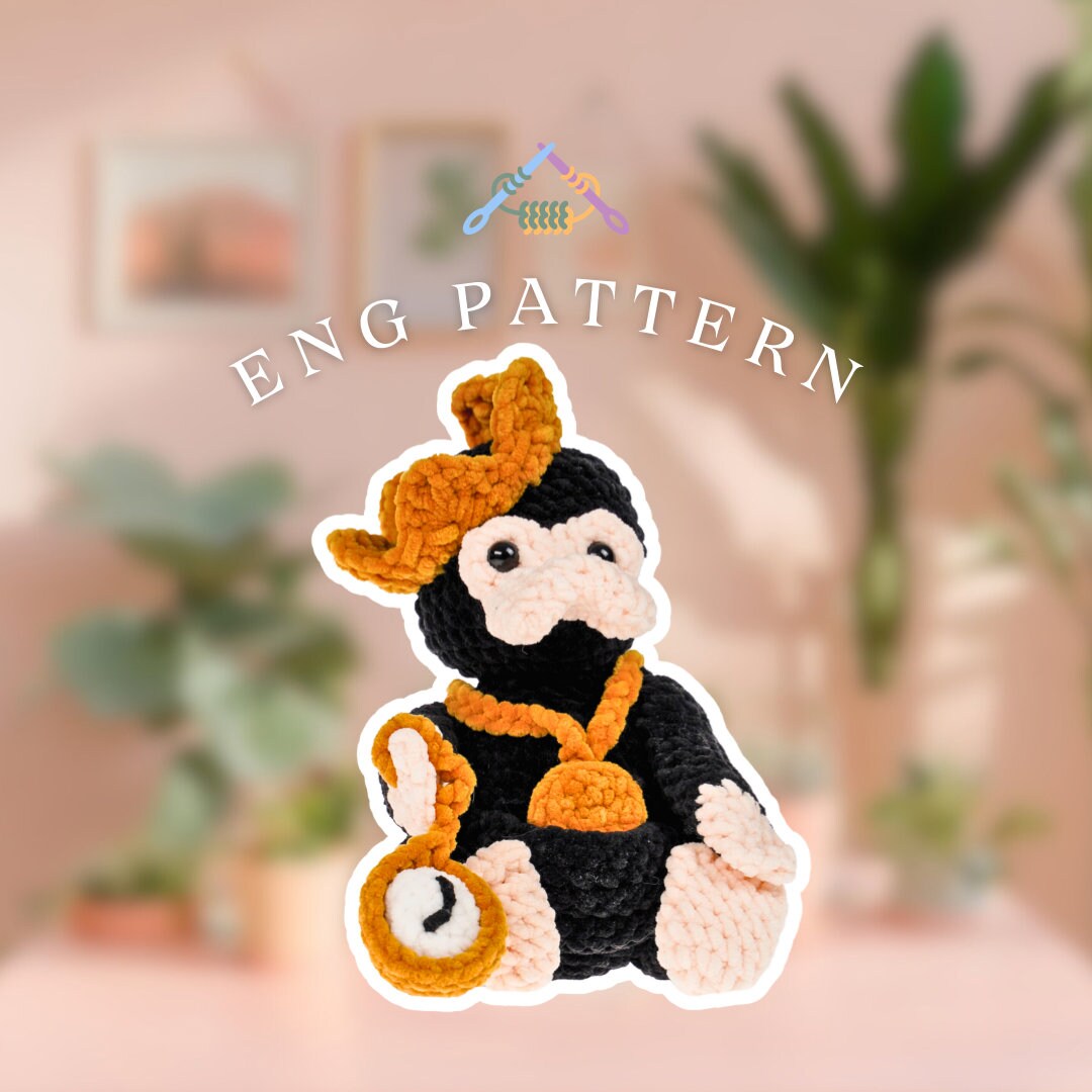 Niffler Fantastic Beasts Cute Amigurumi Crochet Plushie Pattern - Etsy