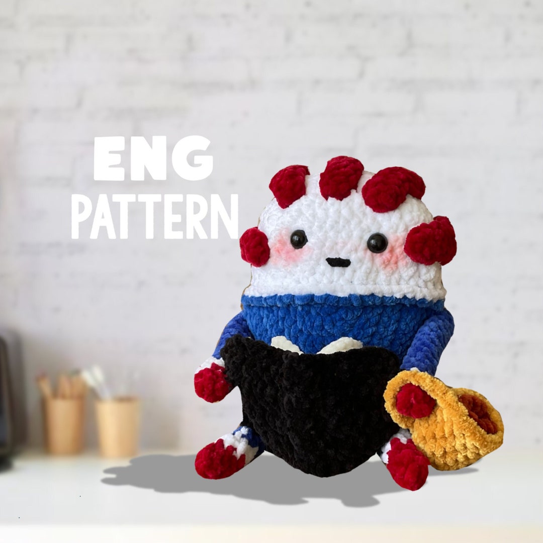 Adventure Time Peppermint Butler Crochet Amigurumi Plushie Pattern - Etsy