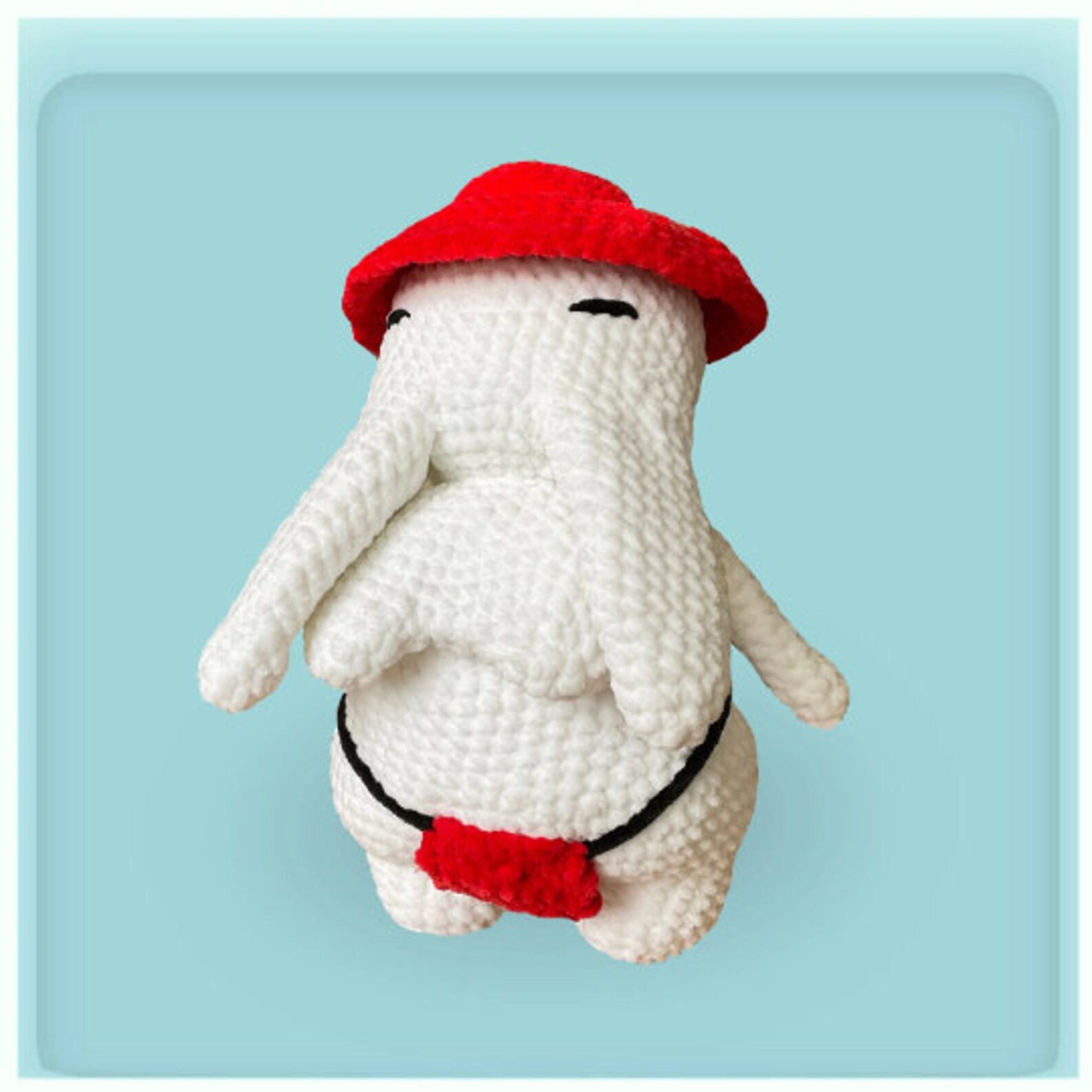 Radish Spirit From Spirited Away Amigurumi Crochet Plushie Pattern - Etsy