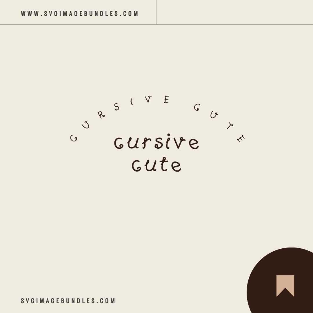 Cursive Cute Digital Font Download - Etsy