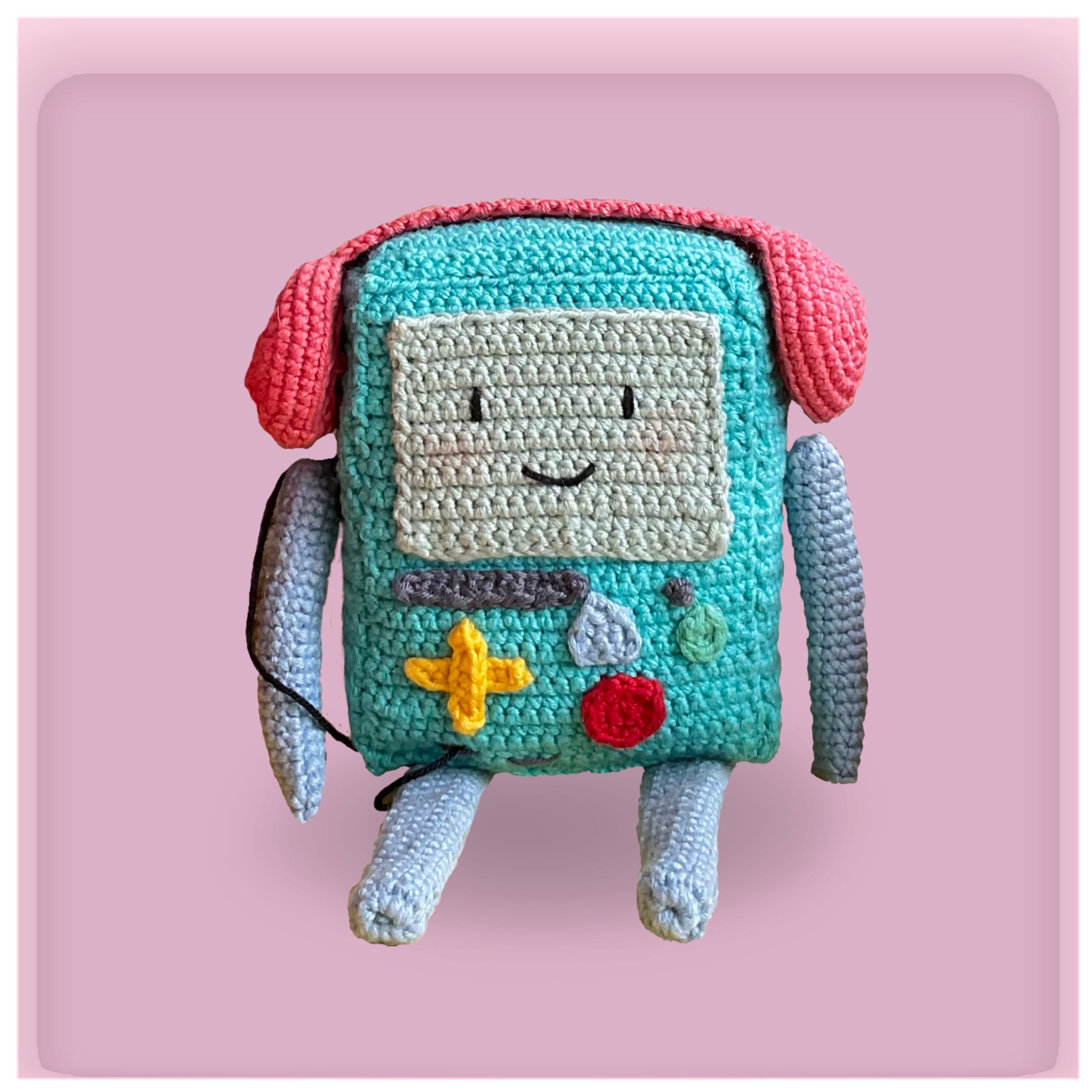 Adventure Time BMO Crochet Amigurumi Pattern - Etsy