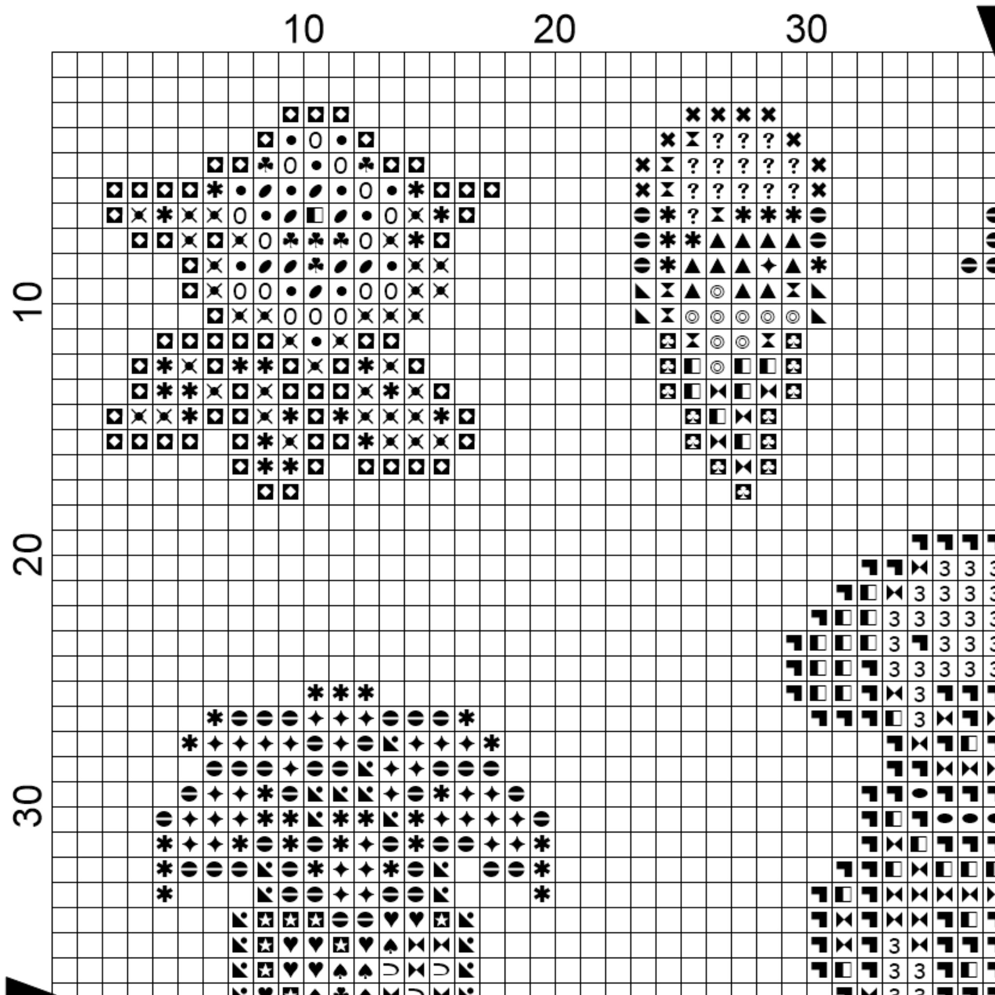 Stardew Valley Bundle Dog, Flower, Chick Items Cross Stitch Alpha ...