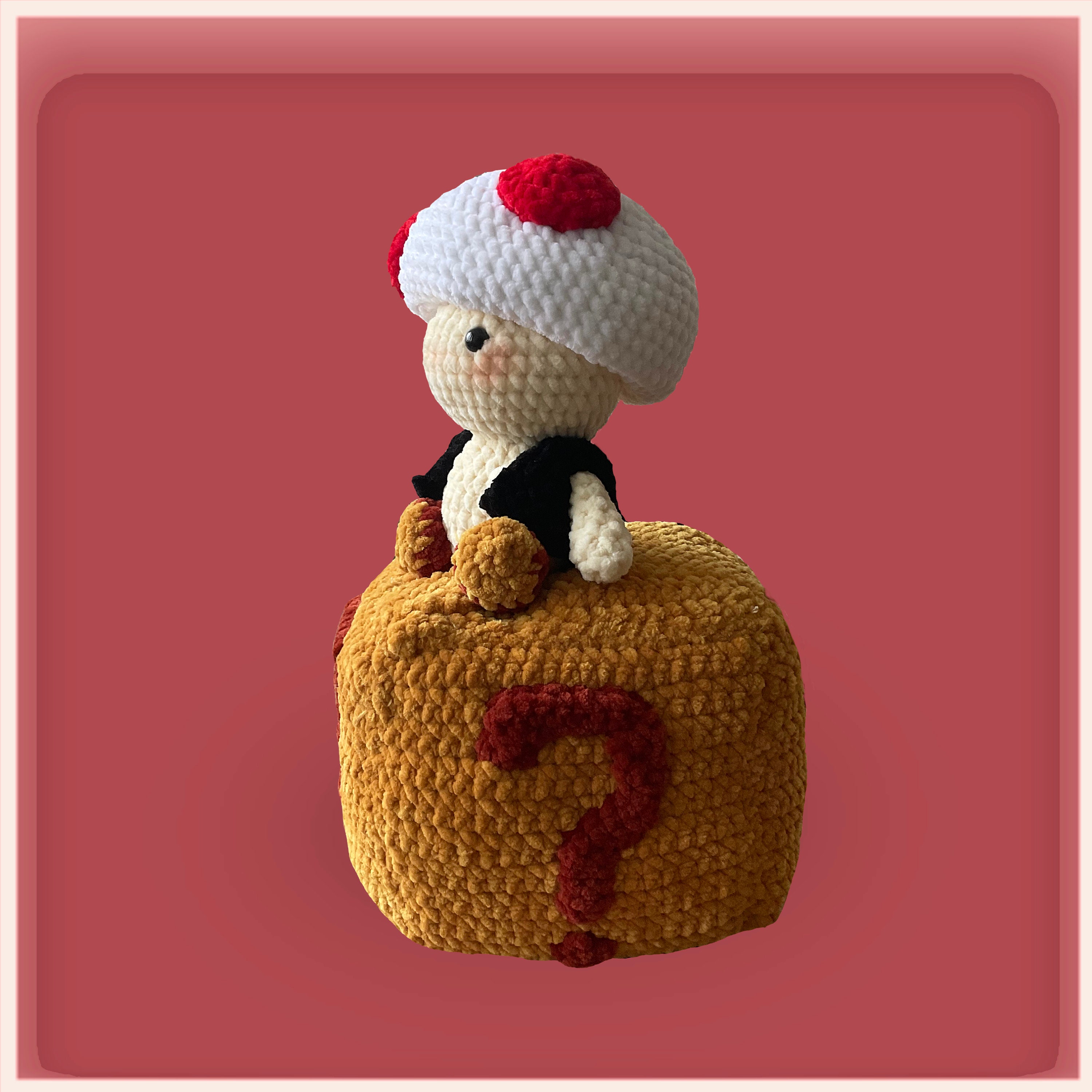 Loyal Friend Toad From Mario Bros Amigurumi Crochet Plushie Pattern - Etsy