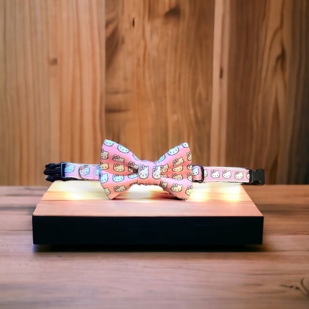 Hello Kitty Dog Collar - Etsy