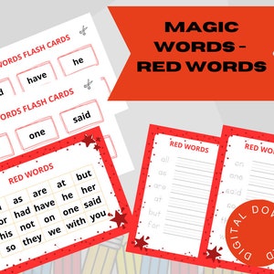 Printable Sight Words Worksheets High Frequency Sight Words Flash Cards ...