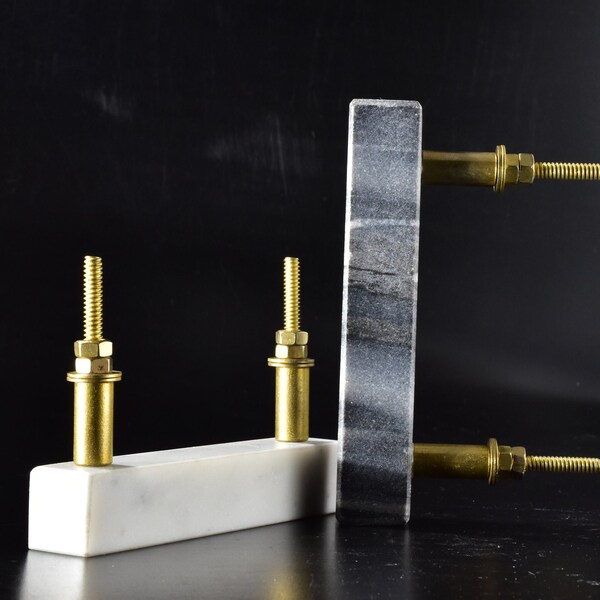 Marble Pulls - Etsy