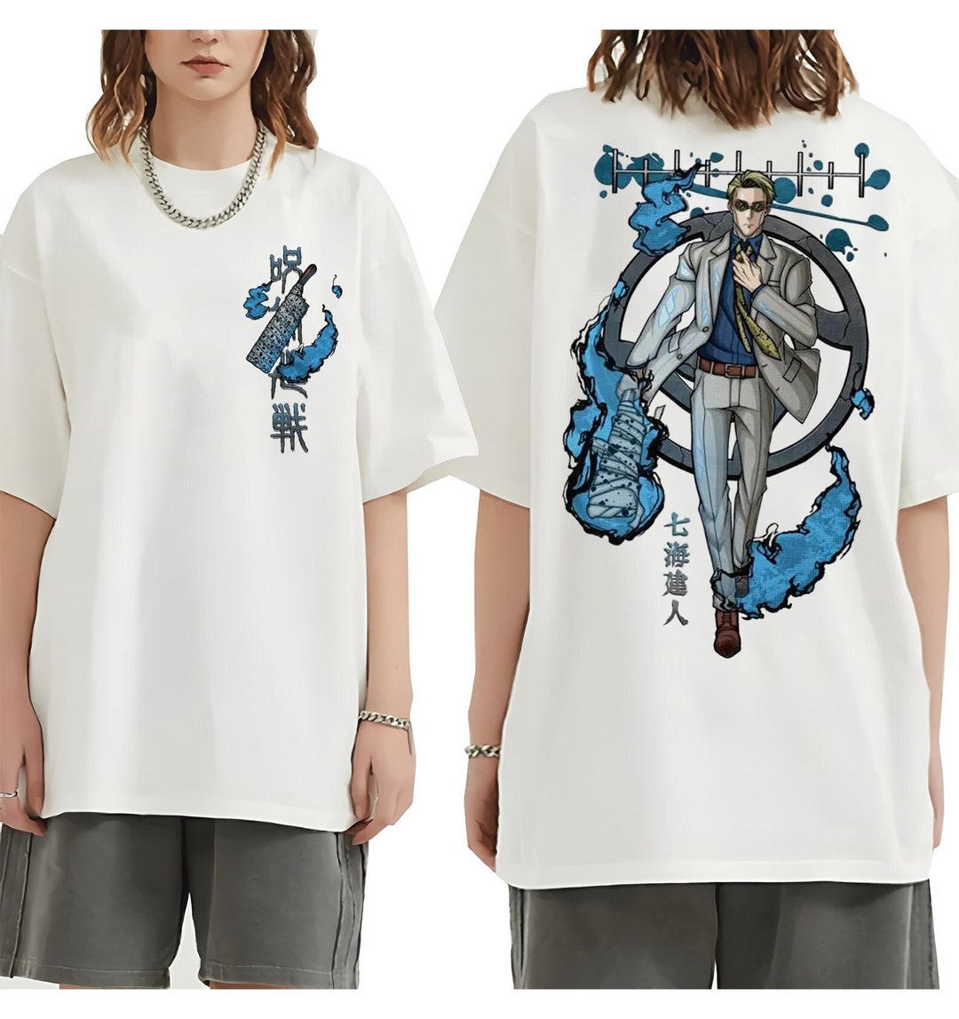 Vintage Kento Nanami Double-sided Shirt, Kento Nanami Anime Shirt ...