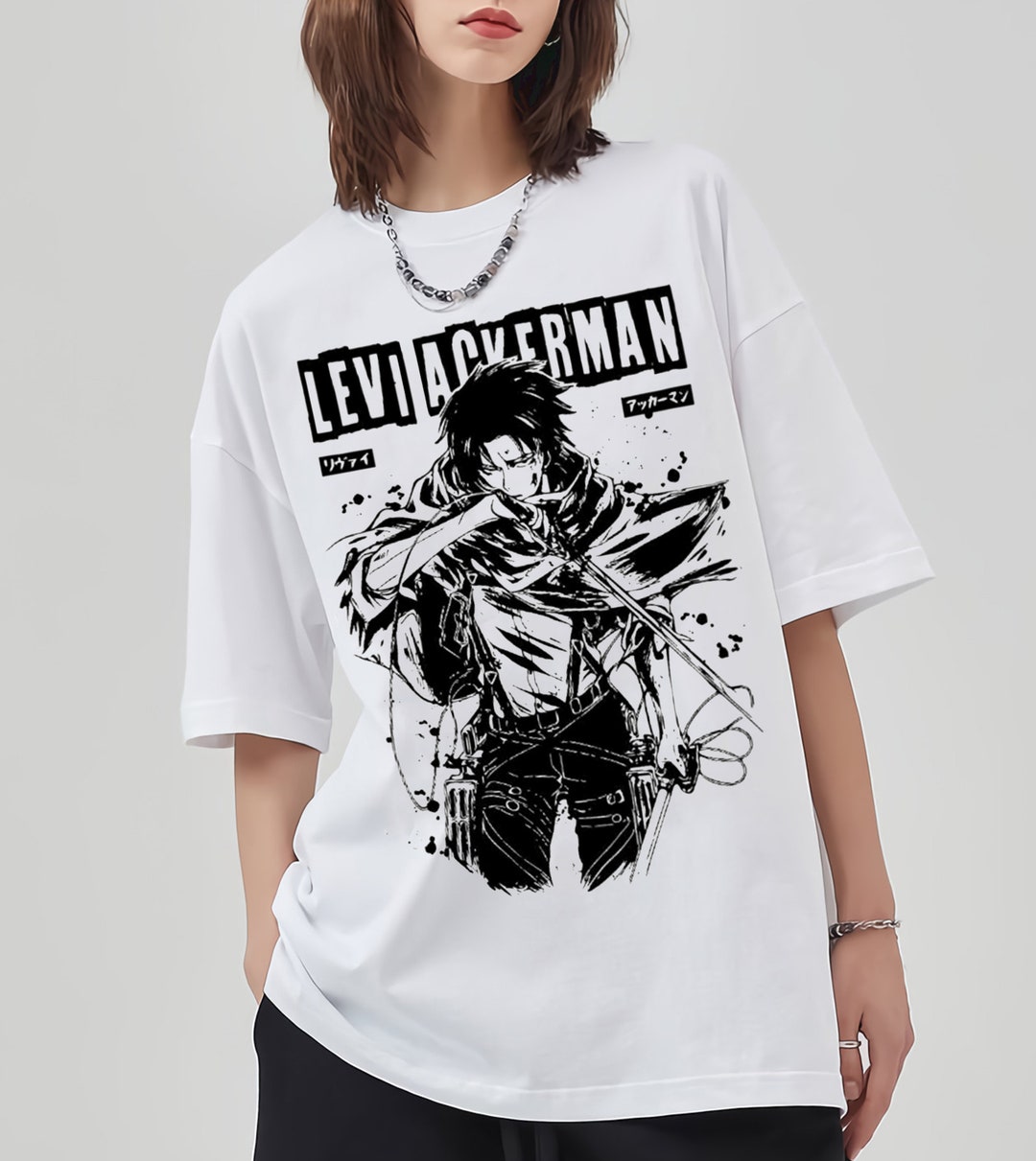 Levi Ackerman Art Shirt, Captain Levi Shirt, Levi Ackerman T-shirt ...