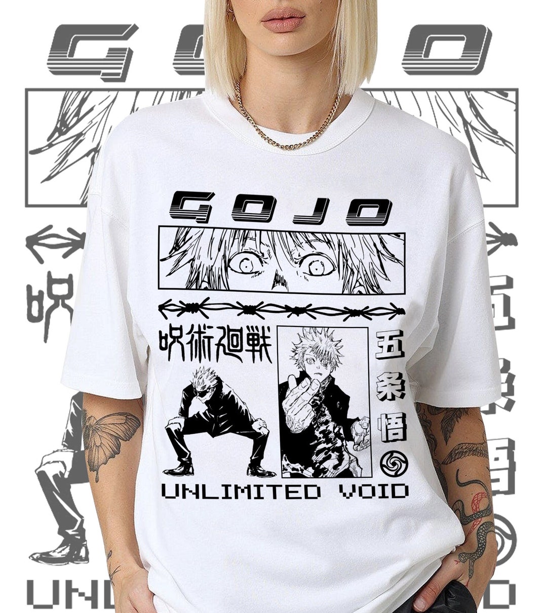 Vintage Satoru Gojo Shirt, Gojo Satoru Anime Shirt, Satoru Gojo T-shirt ...