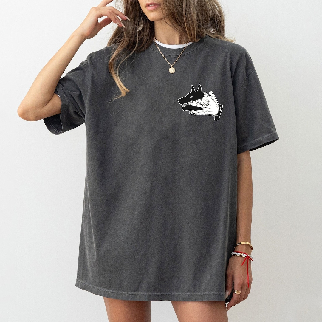 Vintage Divine Dogs Hand Sign Megumi Fushiguro Shirt, Megumi Fushiguro ...