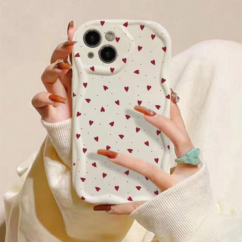 Heart iPhone Case - Etsy