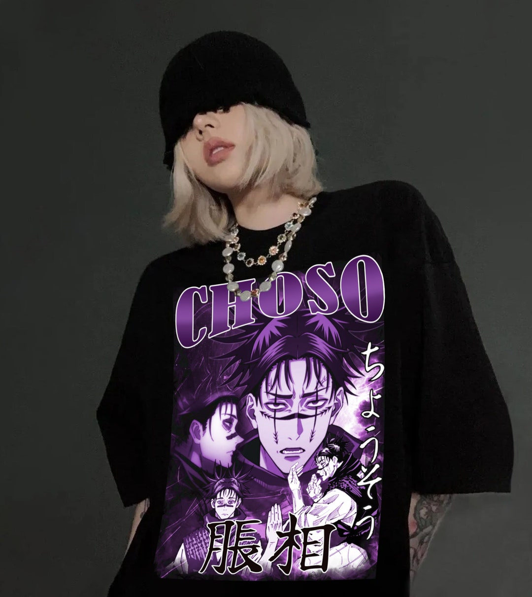 Vintage Choso Anime Shirt, Choso Jujutsu Anime Shirt, Choso T-shirt ...