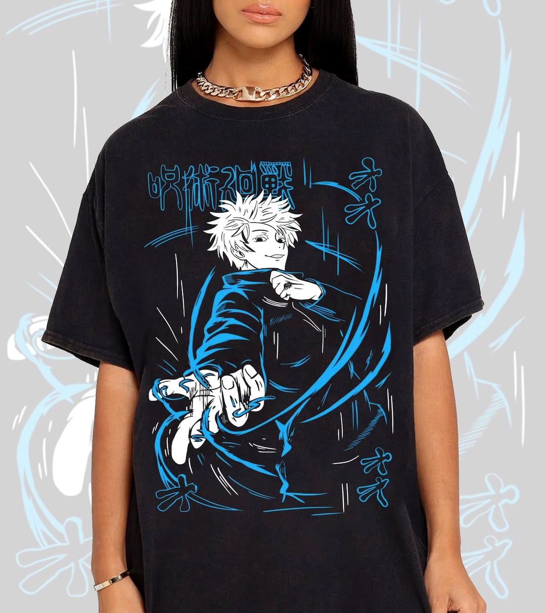 Limitless the Power of Satoru Gojo Shirt, Satoru Gojo T-shirt, Gojo JJK ...