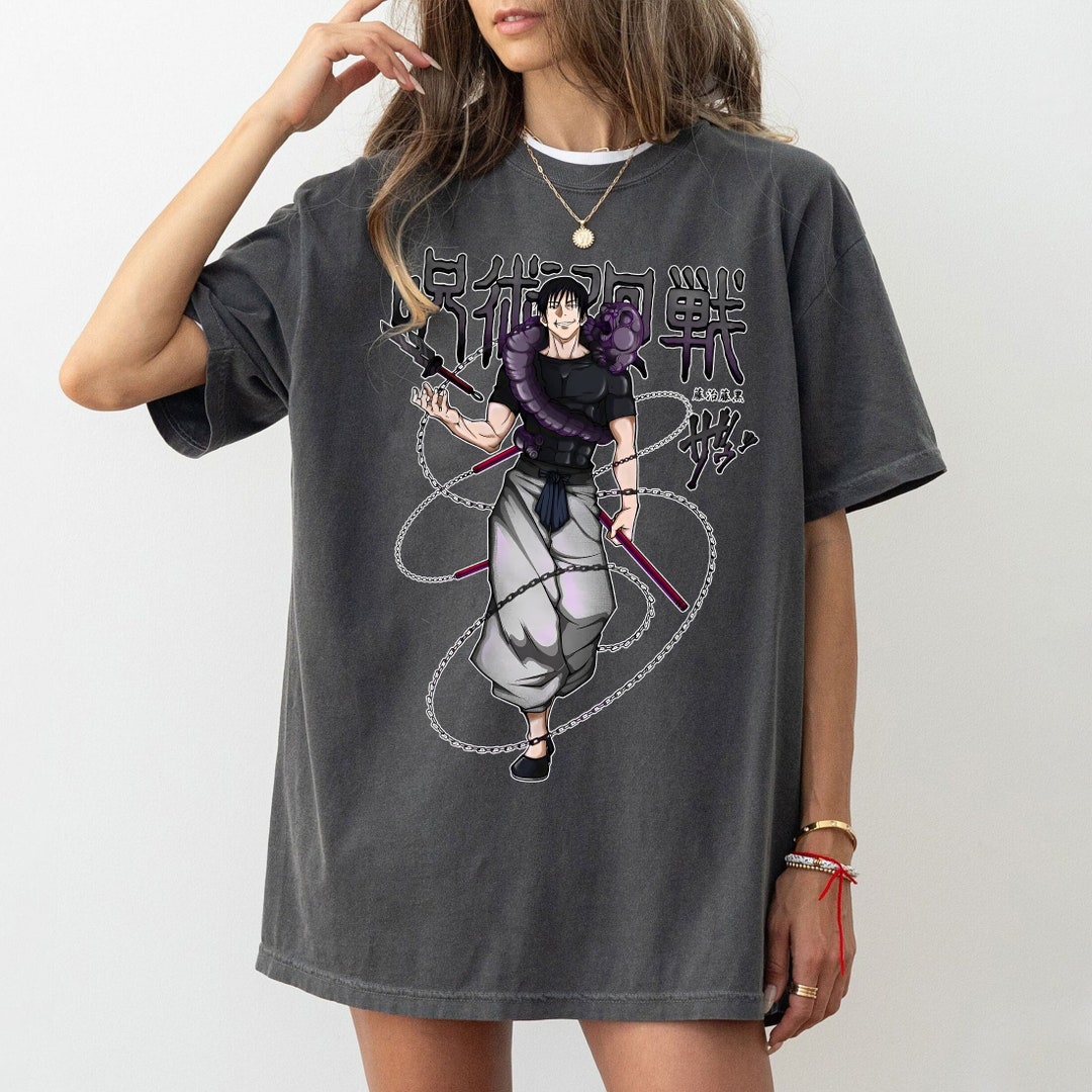 Toji Fushiguro Shirt, Toji Fushiguro Anime T-shirt, Toji Fushiguro ...