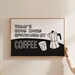 Coffee Wall Art Poster | Coffee Bar Wall Art Print | Trendy Kitchen ...