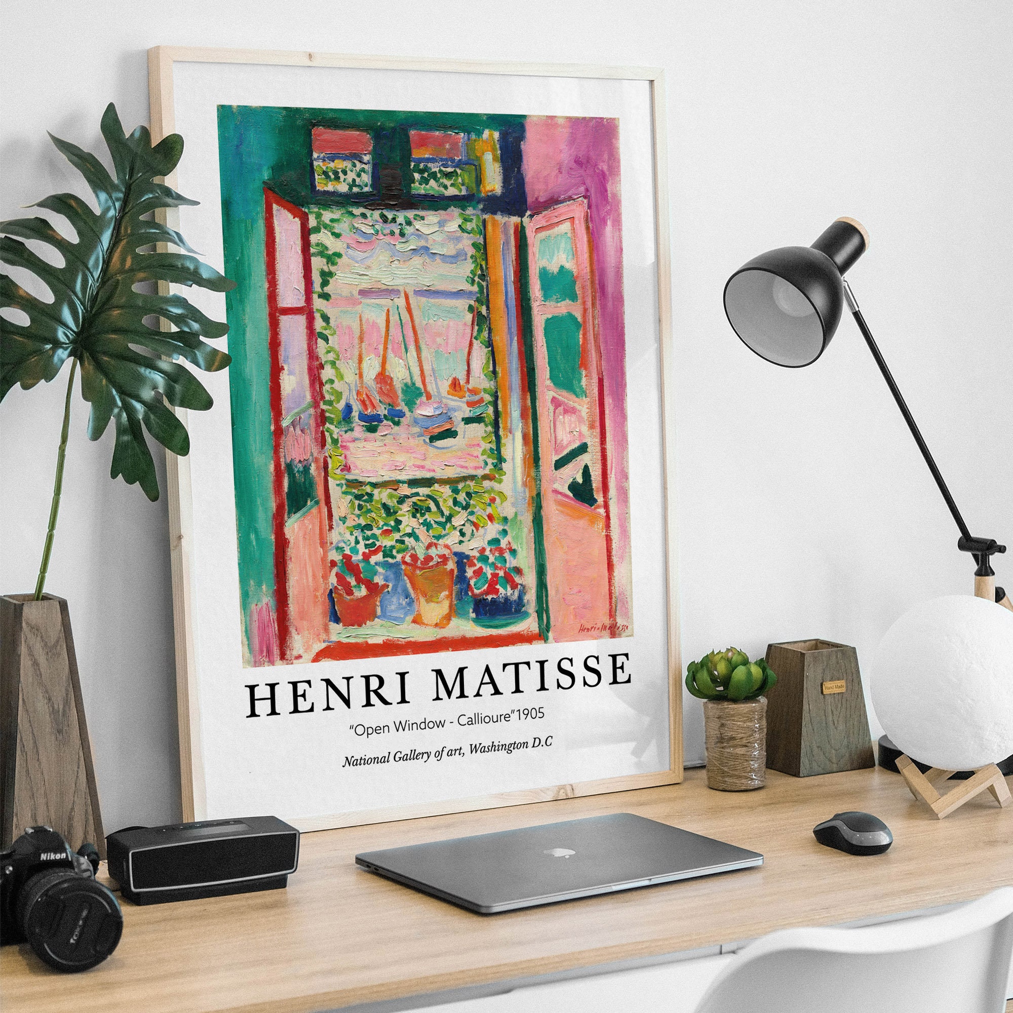 Matisse Open Window Exhibition Poster Canvas Poster Museum Poster ...