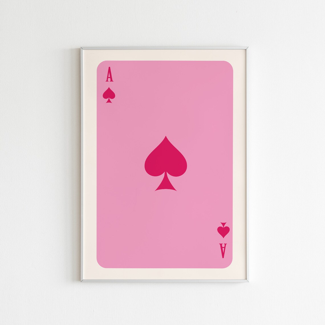 Ace Card Print Digital Print Ace of Spades Digital - Etsy