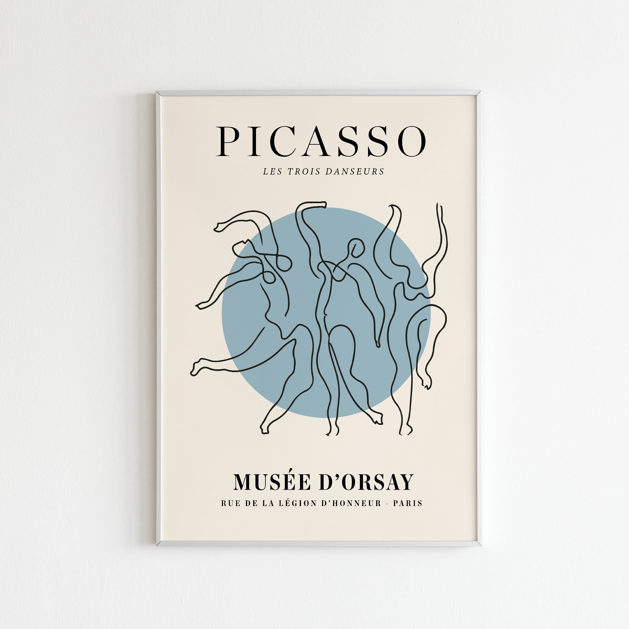Pablo Picasso Dance Exhibition Print | Digital Print | Picasso Poster ...