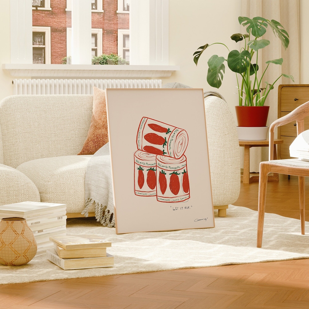 Let It Rip Poster | Canvas Poster | Kitchen Wall Art Poster | the Bear ...