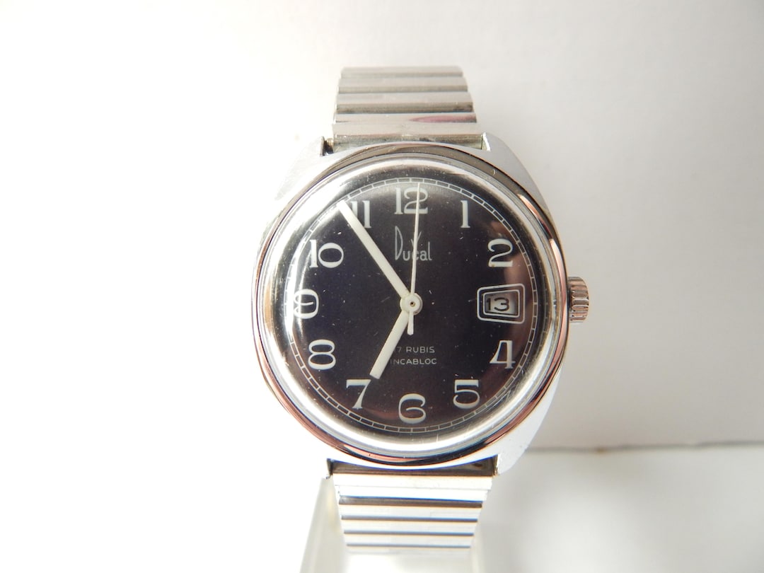 Vintage Mechanical Ducal Watch From the 1960s. - Etsy