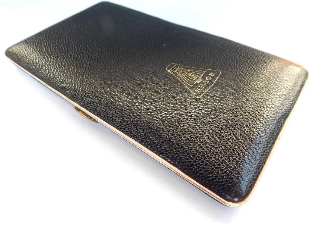 Vintage British 1950’s Kincraft Cigarette Case With "rover" Logo Made ...