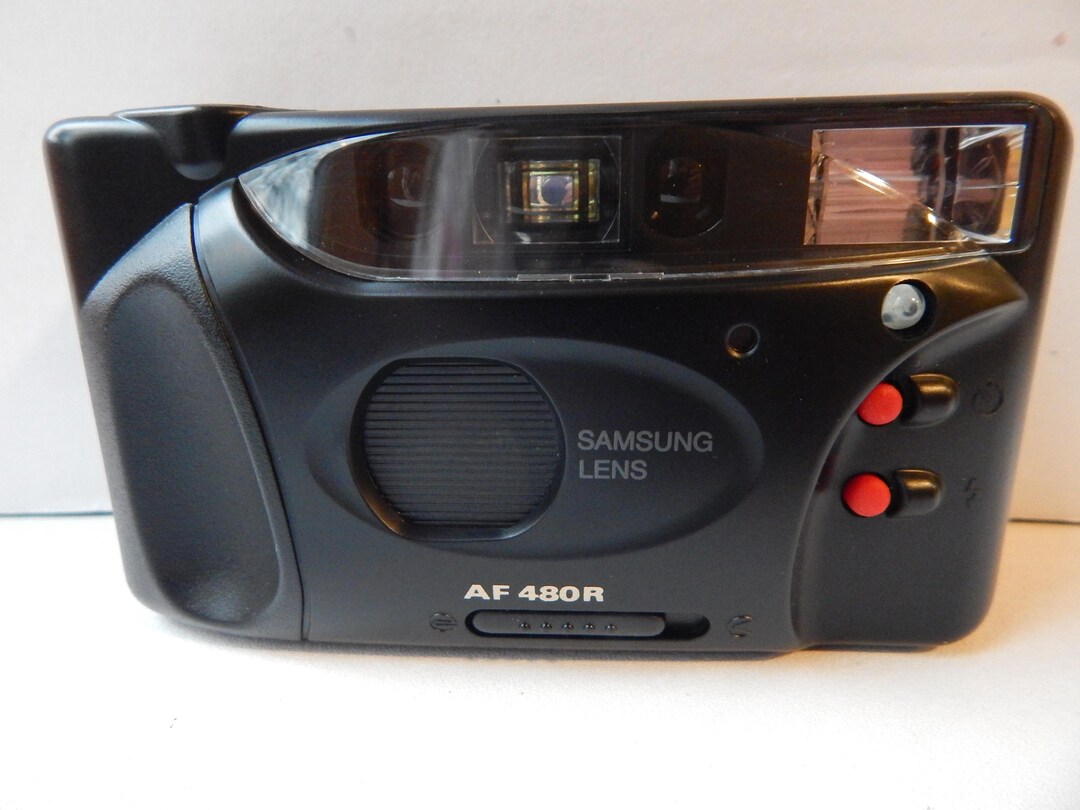 Vintage Samsung AF 480R 35 Mm Compact Film Camera. - Etsy