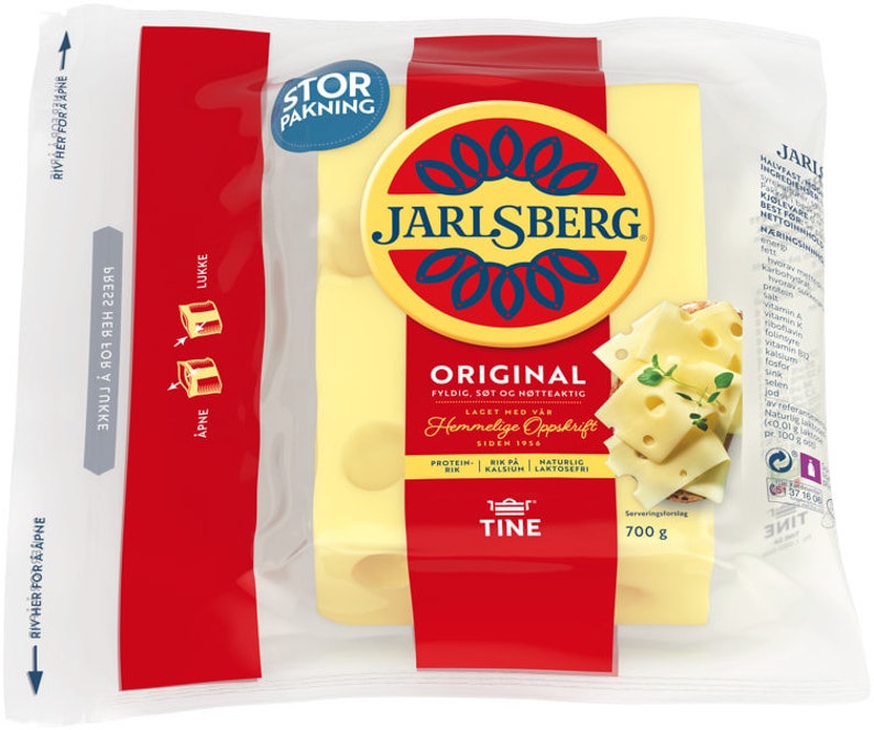 NORWEGIAN JARLSBERG CHEESE - Etsy
