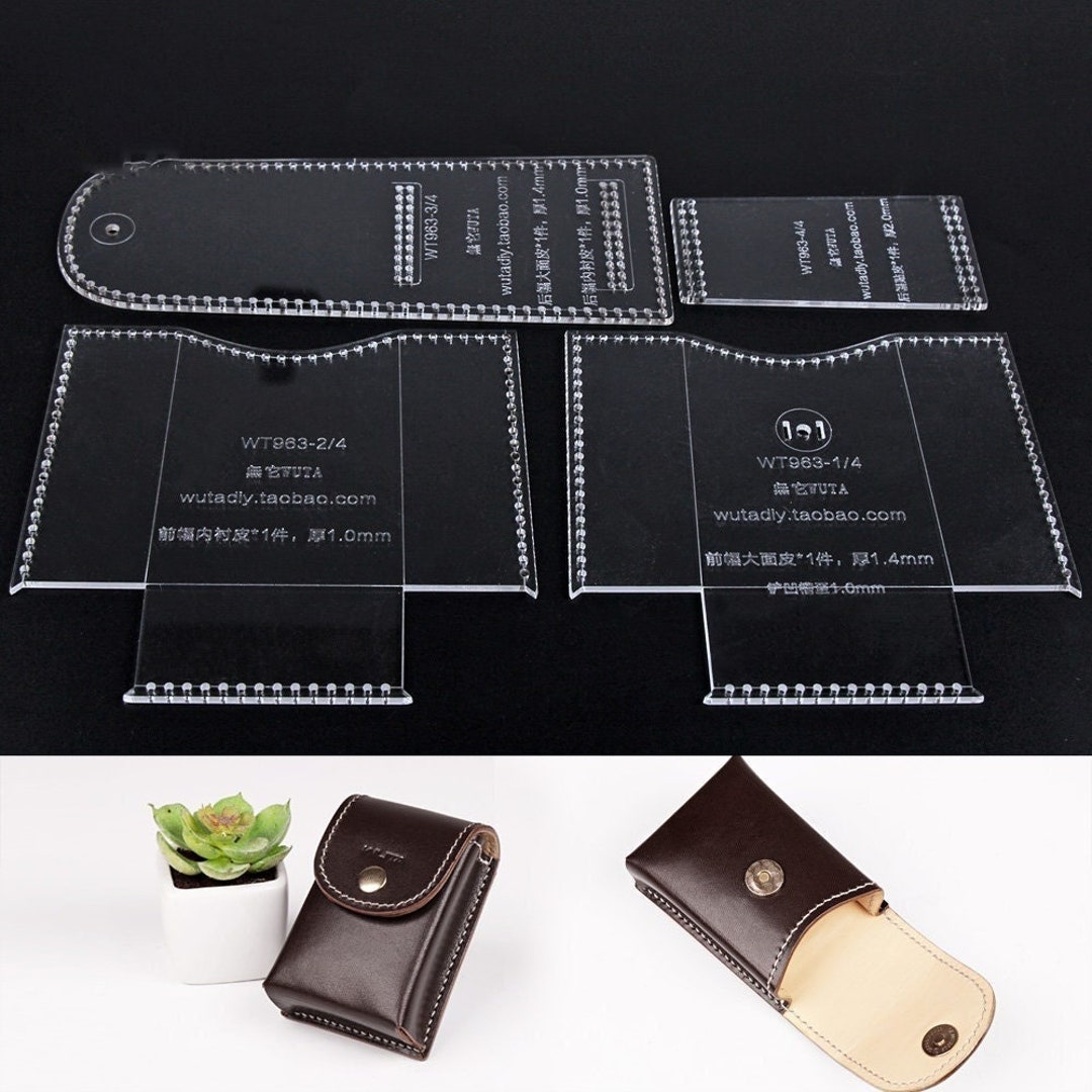 Card Wallet, Card Holder, Leather Die Cutter, Custom Die Cutting ...