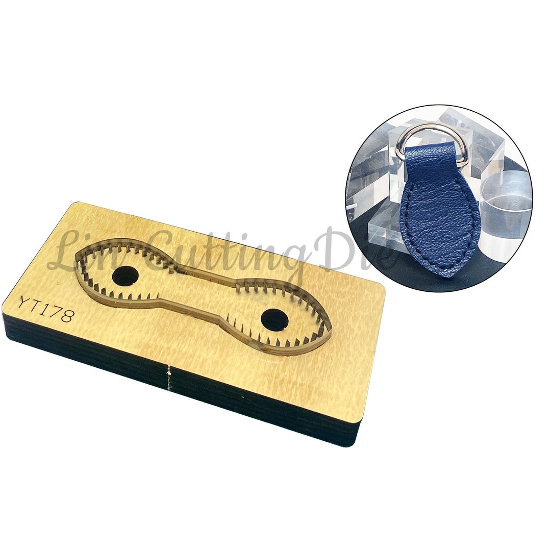 Leather Logo Cutting Dies, Leather Keychains, Steel Ruler Metal Die ...