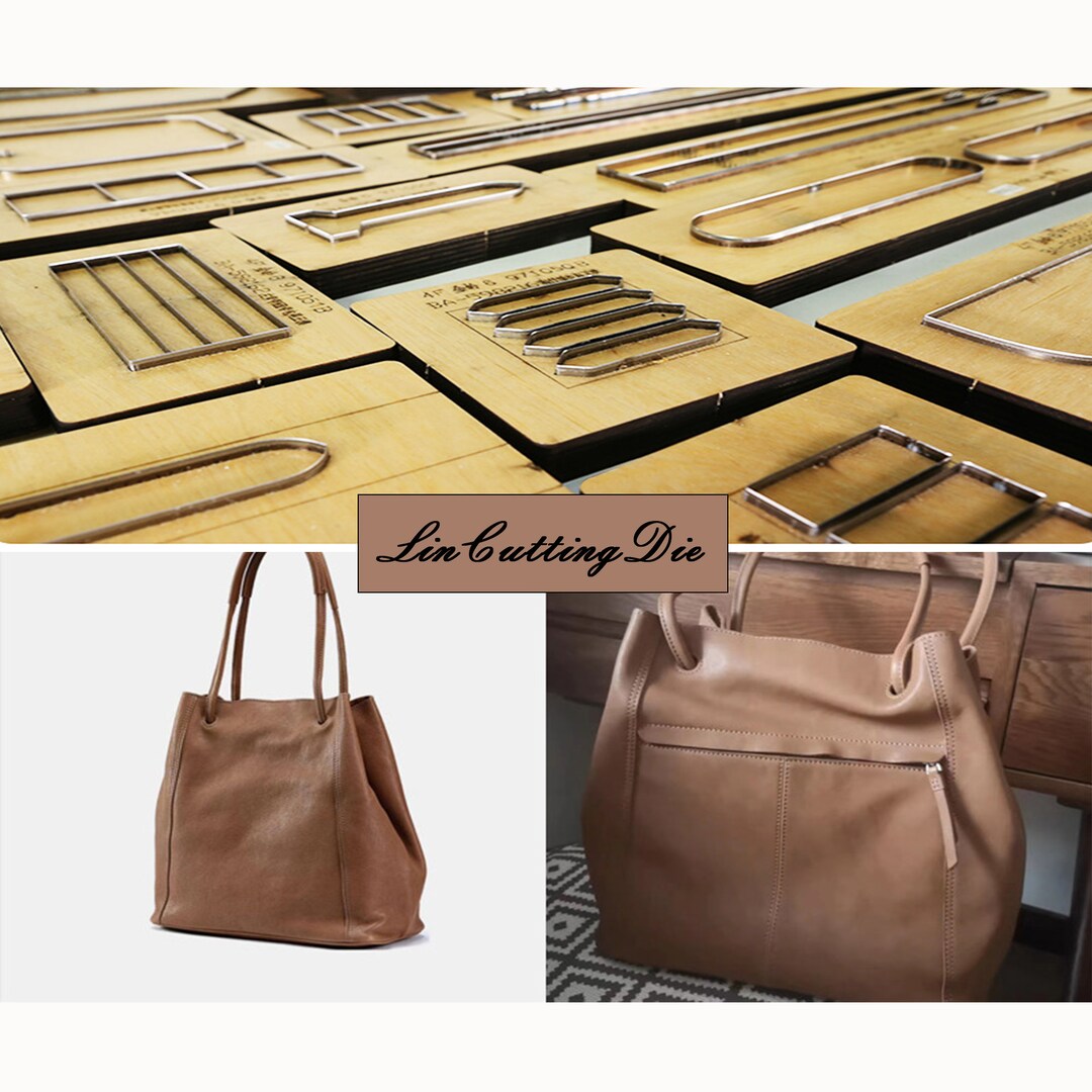 Women's Large-capacity Commuter Bag Cutting Mold, One-shoulder Tote Bag ...