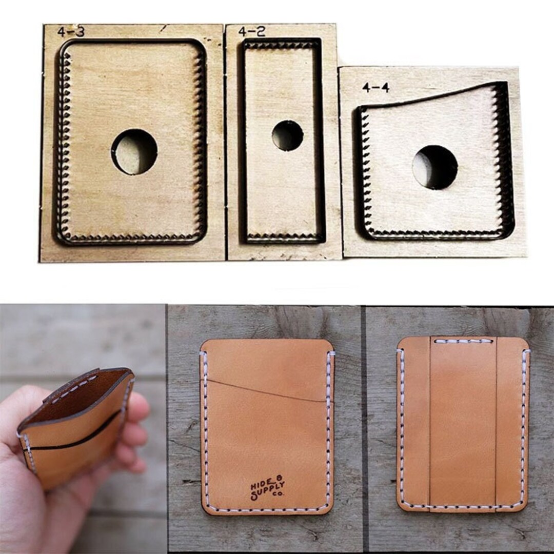 DIY Wallet Shape Leather Punch Die Set,custom Leather Cutting Die Cut ...