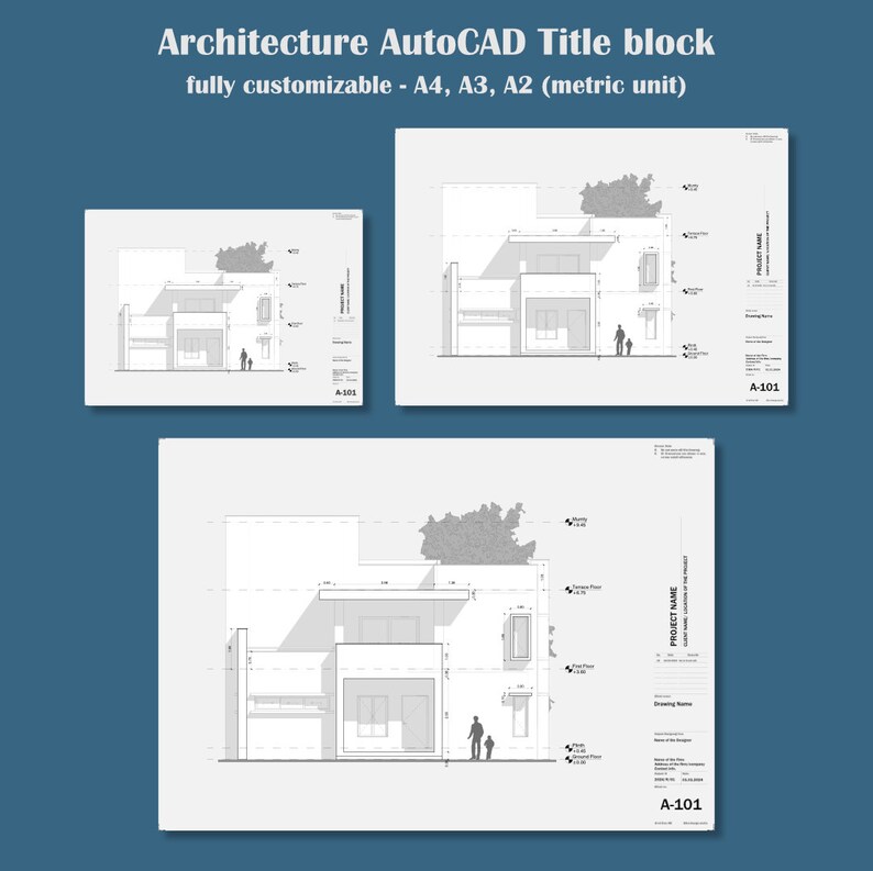 Plantilla de bloque de título para diseño de interiores y arquitectura ...