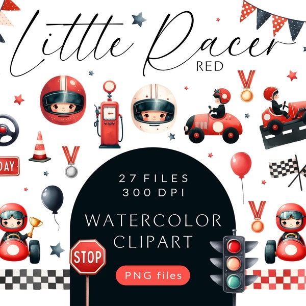 Little Red Clipart - Etsy