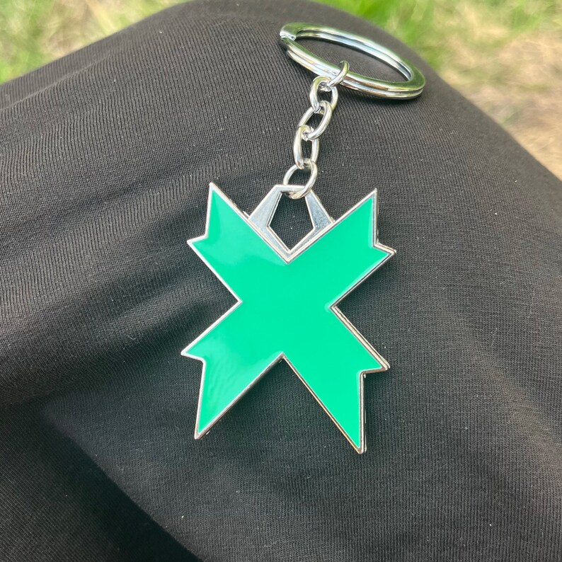 Xenoblade Chronicles 2 Keychain Red Metal MONADO Mythra Hikari - Etsy