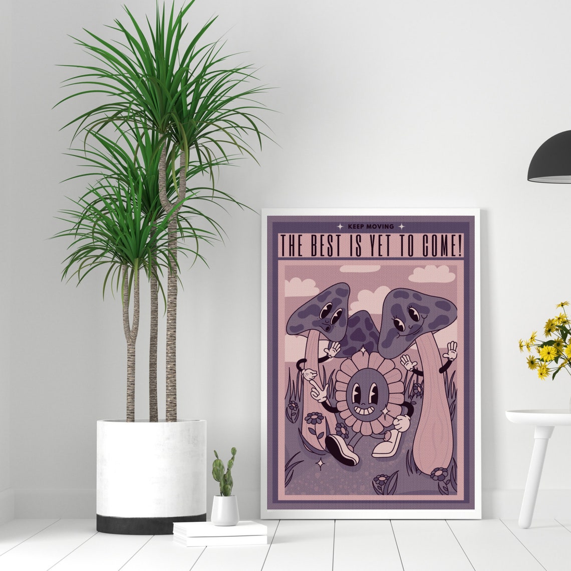 1930s Cartoon Style Poster, Motivational Poster, Vintage Cartoon Poster ...