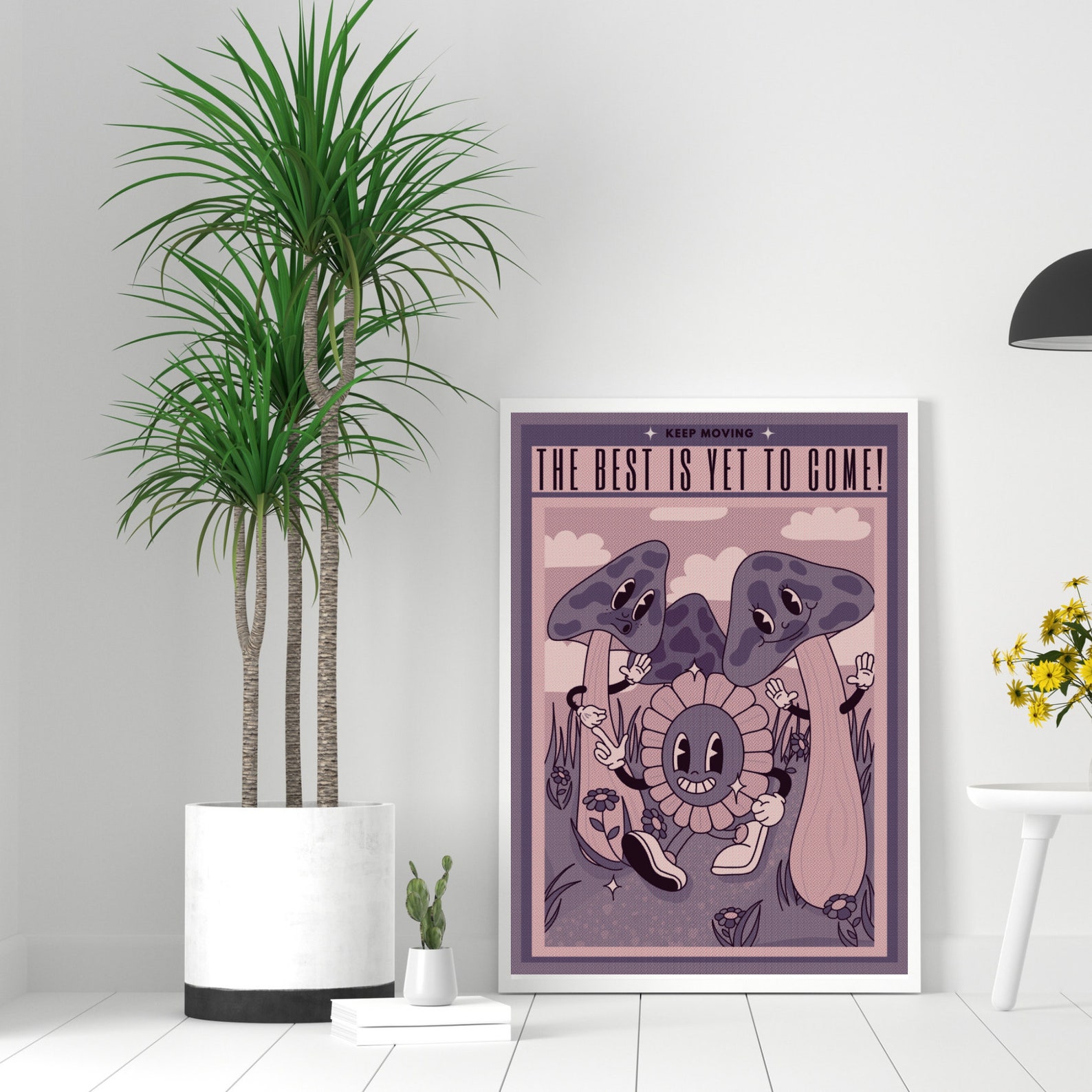 1930s Cartoon Style Poster, Motivational Poster, Vintage Cartoon Poster ...