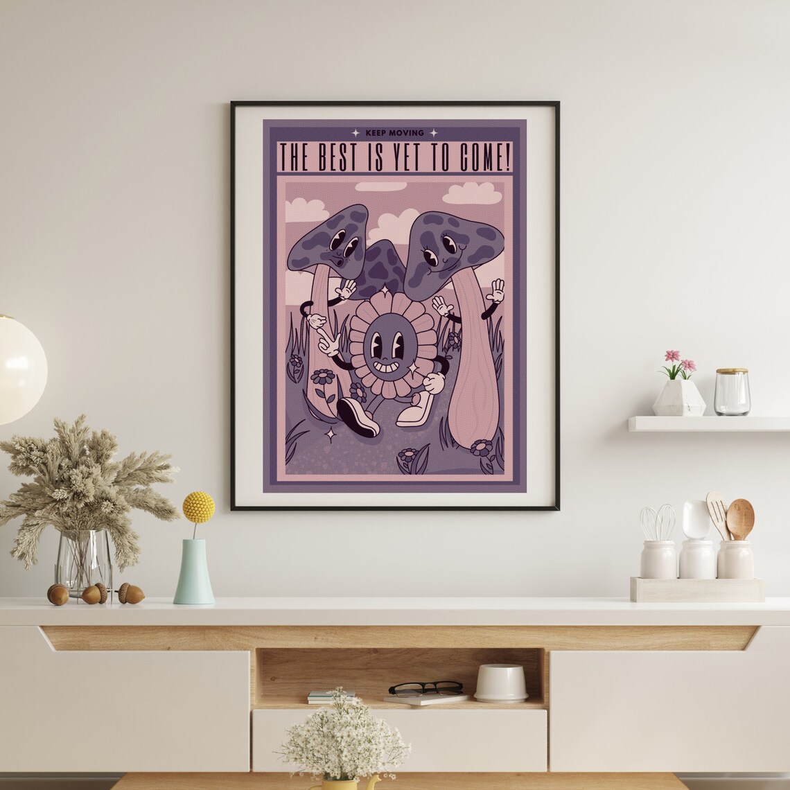 1930s Cartoon Style Poster, Motivational Poster, Vintage Cartoon Poster ...