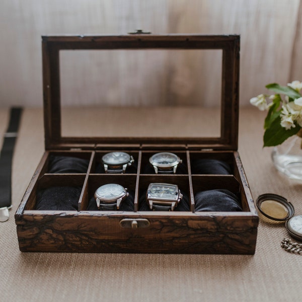 Wood Watch Box - Etsy