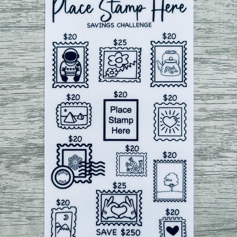 Saving Stamps - Etsy